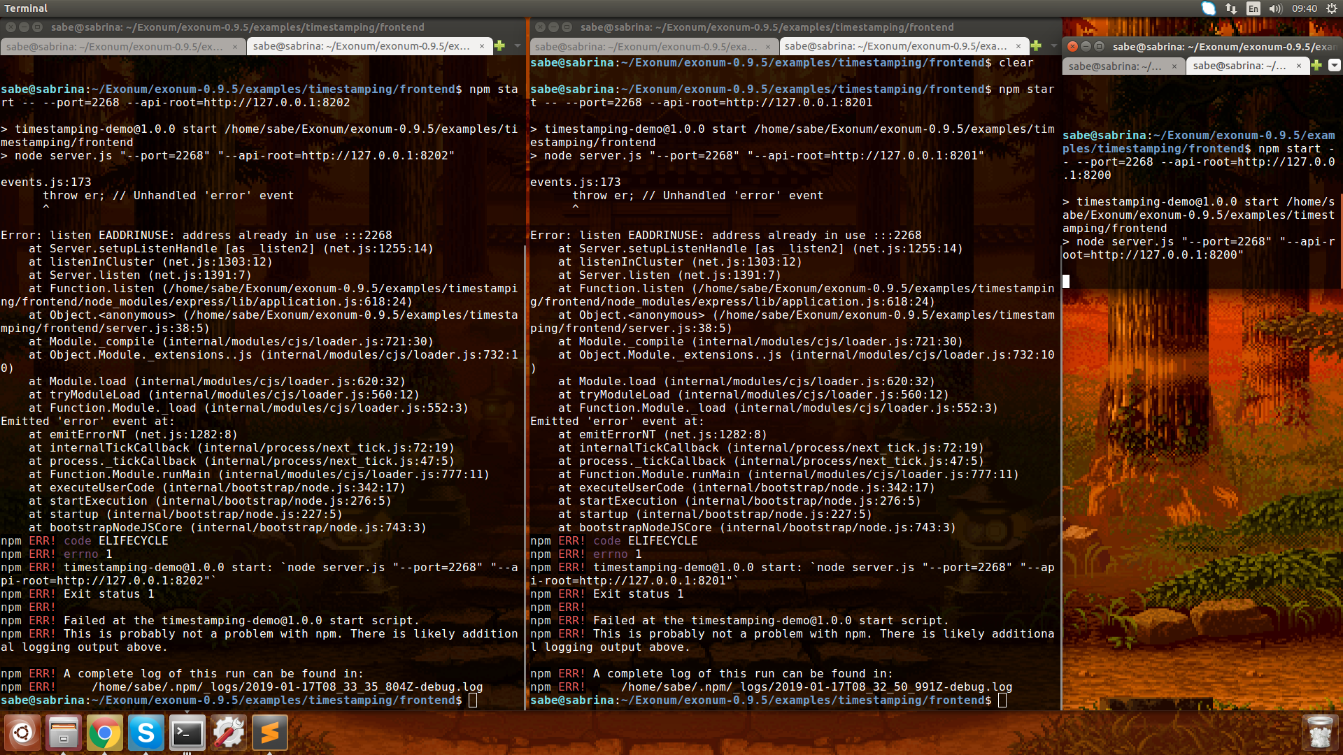 Timestamping Demo · Issue #1227 · exonum/exonum · GitHub