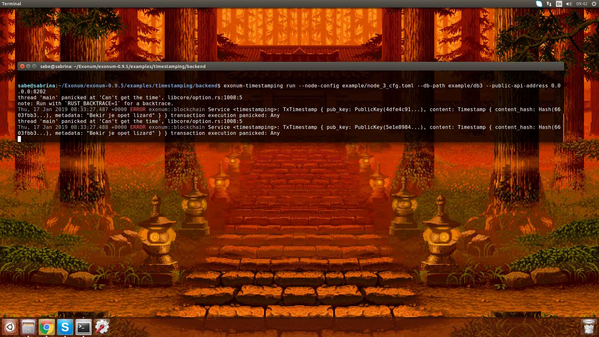Timestamping Demo · Issue #1227 · exonum/exonum · GitHub