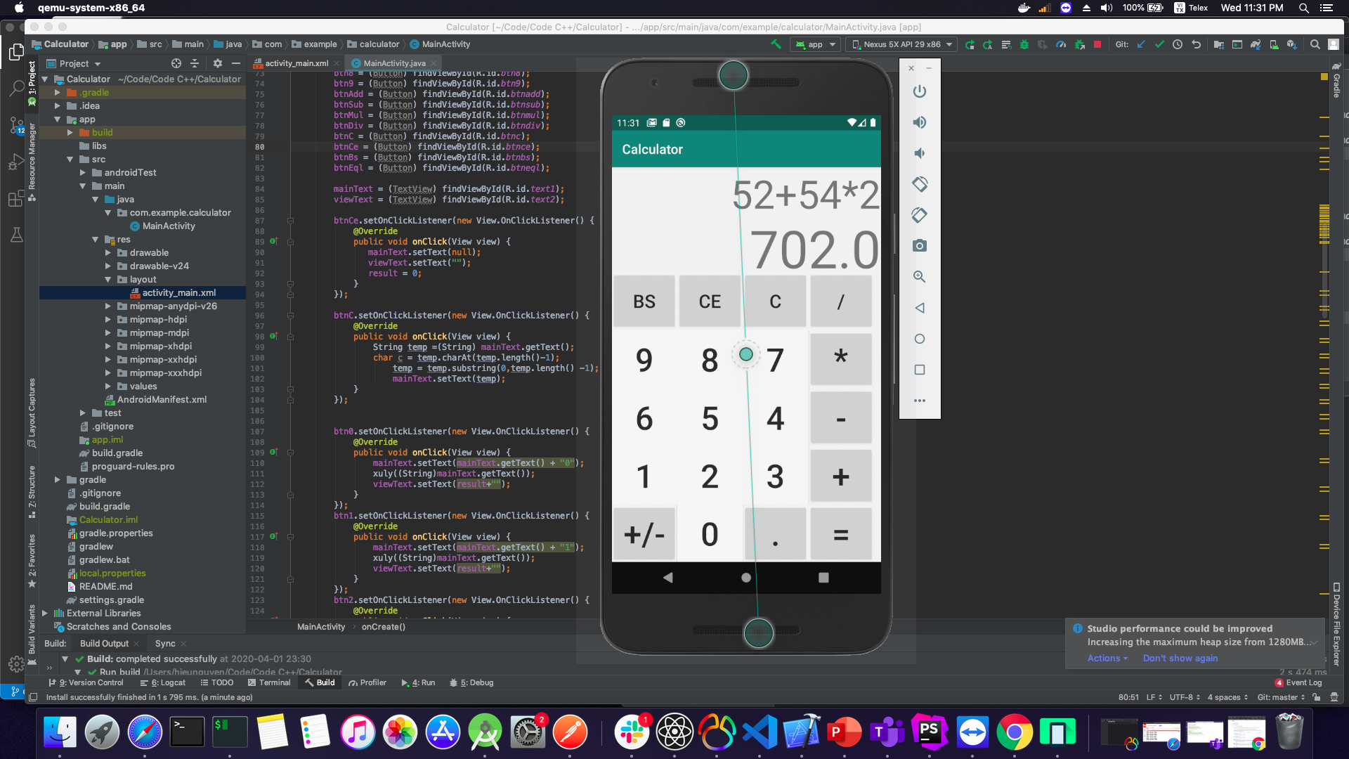 GitHub - hieunv2/Calculator