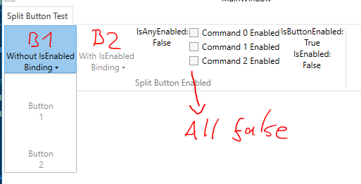 Disable SplitButton completly if command cannot execute · Issue #874 · fluentribbon/Fluent ...