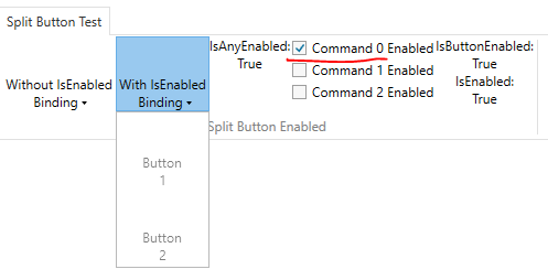 Disable SplitButton completly if command cannot execute · Issue #874 · fluentribbon/Fluent ...