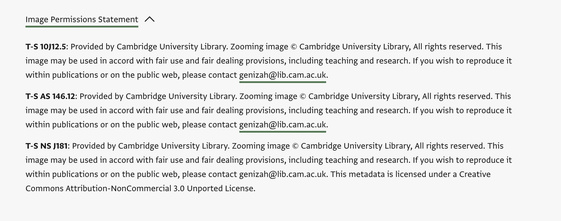 Implement the revised image permissions statement · Issue #775 · Princeton-CDH/geniza · GitHub