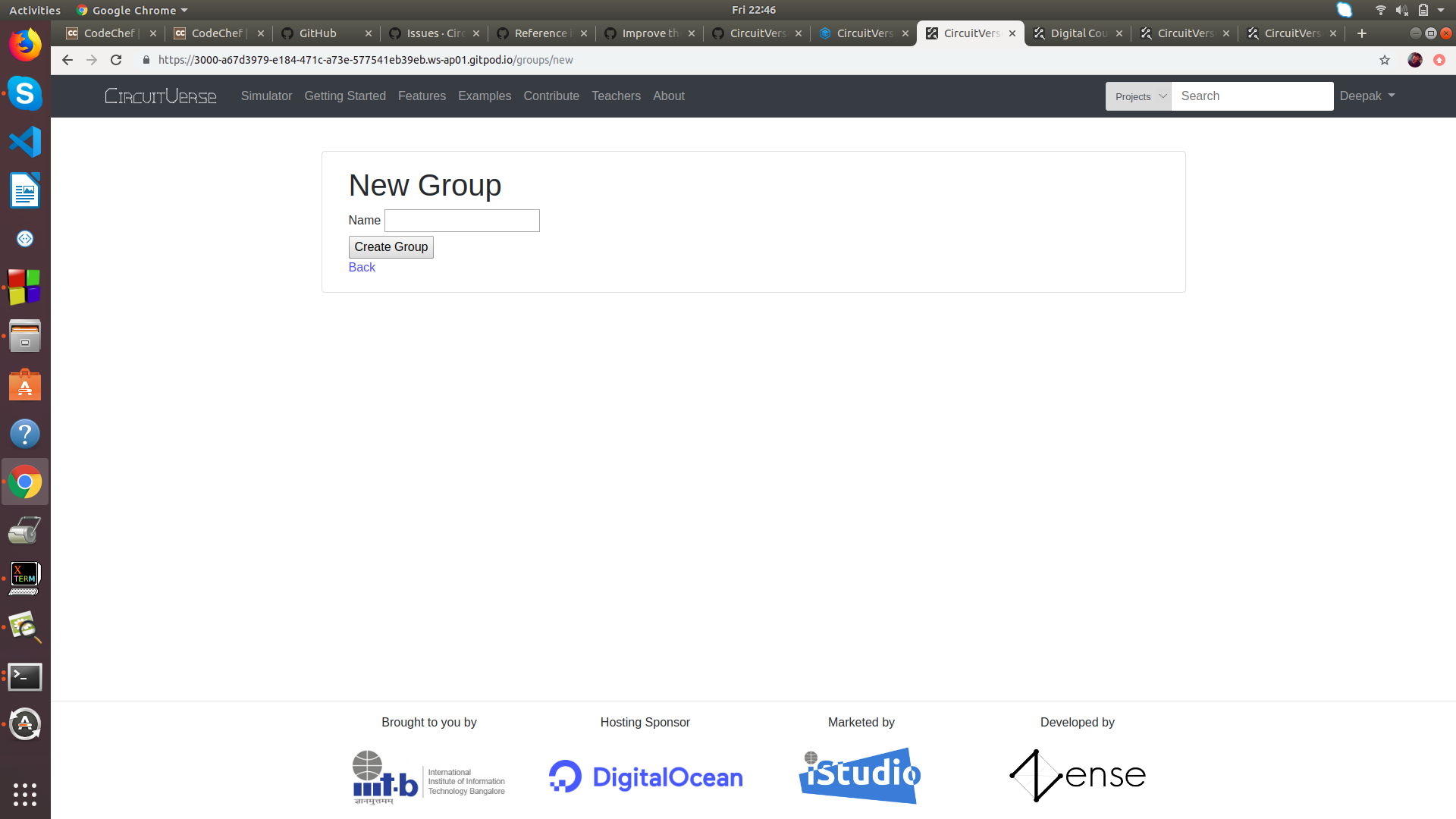 Improve the group page · Issue #544 · CircuitVerse/CircuitVerse · GitHub