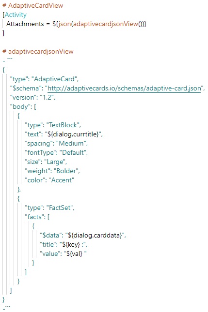 Data Binding Doesn T Work With Array In Factset · Issue 3838 · Microsoft Botframework Composer