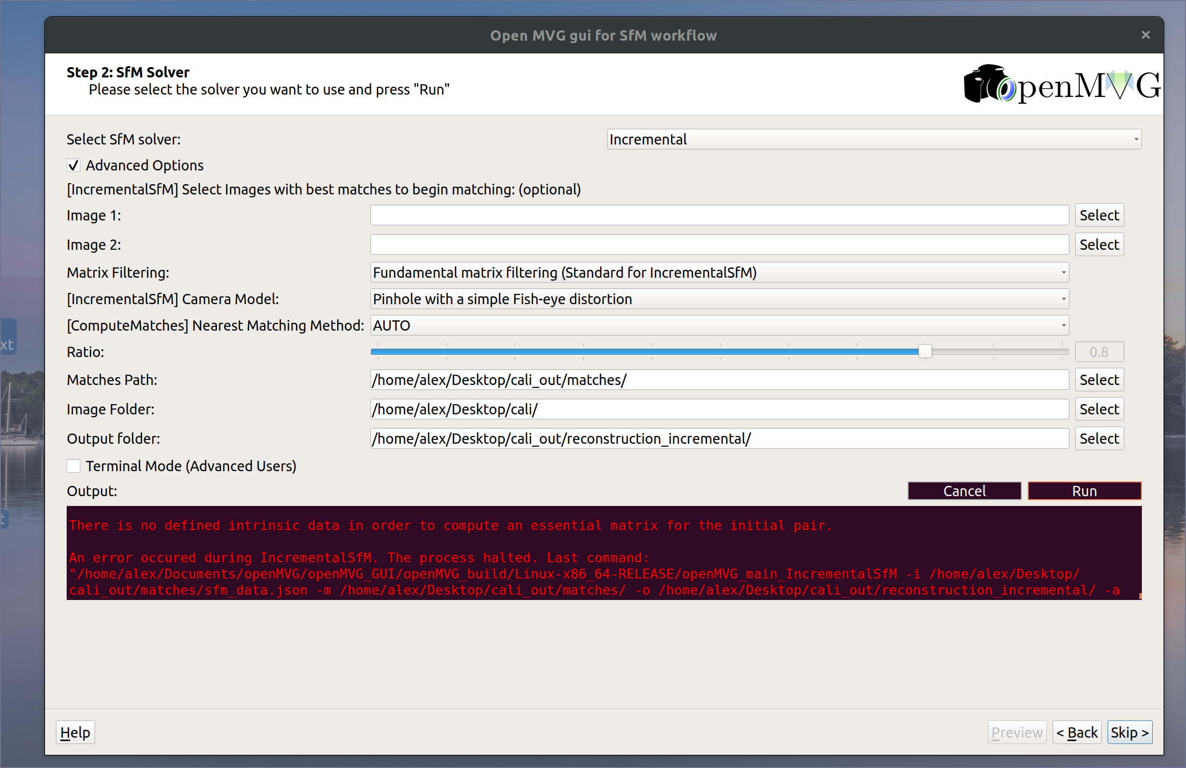 360 video to 3D model · Issue #1377 · openMVG/openMVG · GitHub
