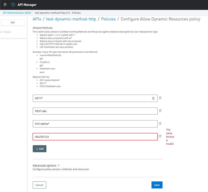 GitHub - mulesoft-catalyst/allow-dynamic-resources-custom-policy