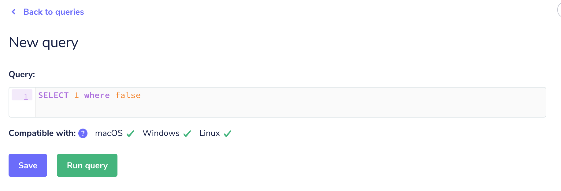 SQL compatibility incorrect when no tables queried · Issue #2697 ...
