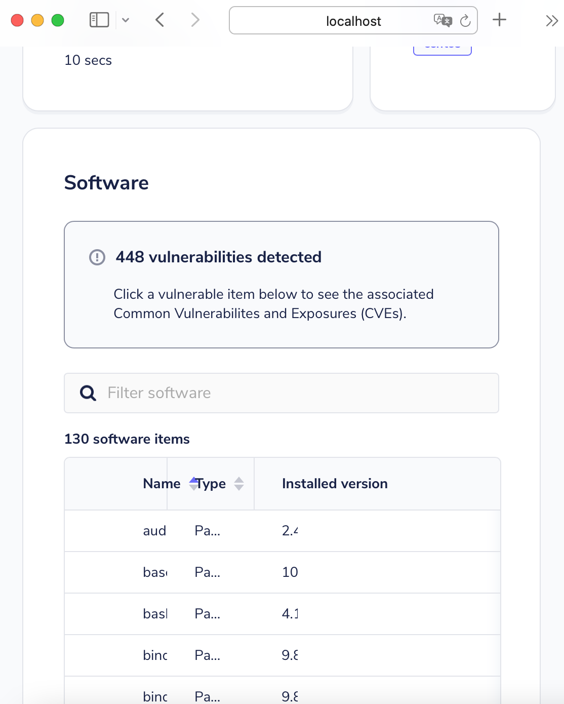 First column in a few cards does not properly resize when reducing browser size · Issue #2958 ...