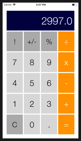 GitHub - iregino/Calculator: iPhone and iPad Calculator App with factorial function