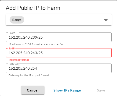 Dev net- IP config input rejects proper format · Issue #238 · threefoldtecharchive/tfgrid ...