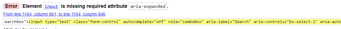 W3Validator Aria-expanded missing in input · Issue #2462 ...