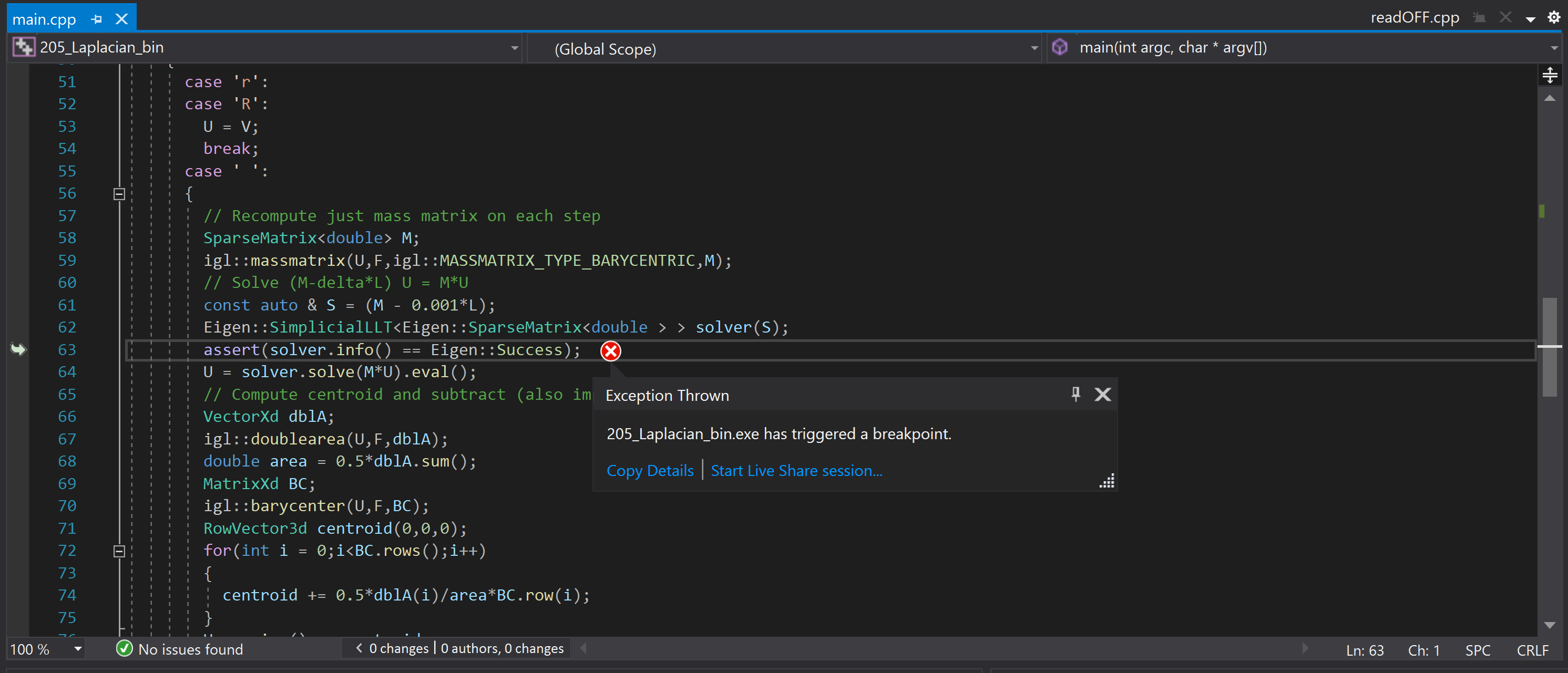 Laplacian tutorial smooth function for newly imported geometry · Issue #1559 · libigl/libigl ...