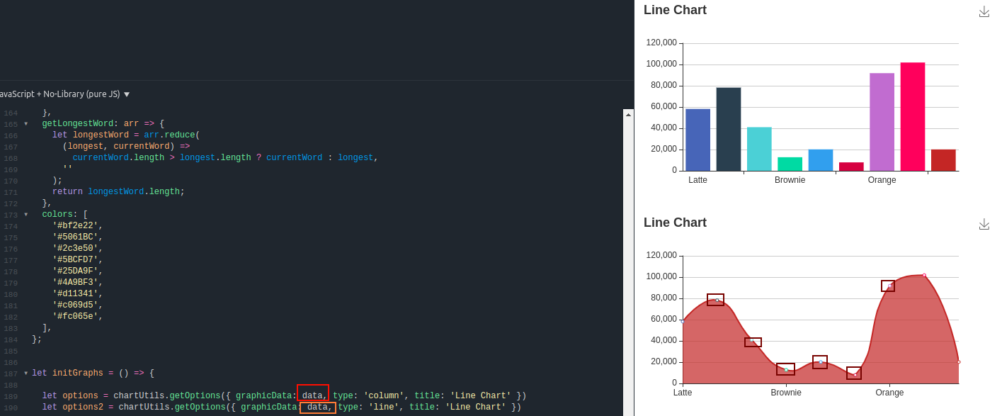 Line points are changing style (or changing series data reference) when ...