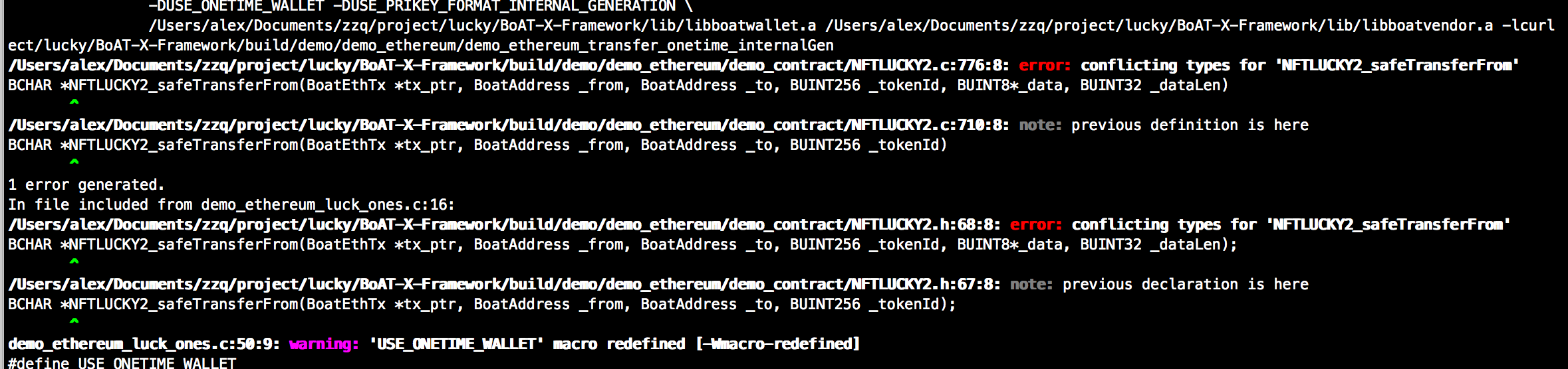 An error occurred during make demo · Issue #447 · aitos-io/BoAT-X-Framework · GitHub