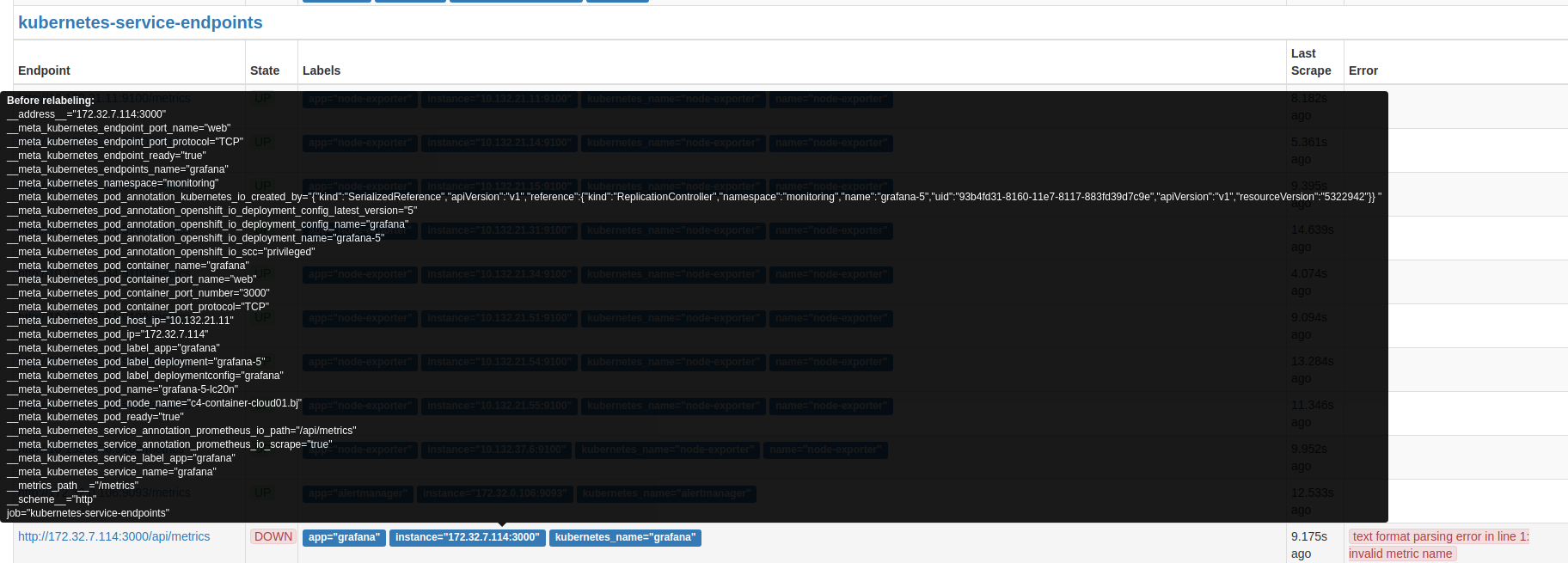 Prometheus Metrics Path With Probe Not Working With Grafana · Issue 3075 · Prometheus 