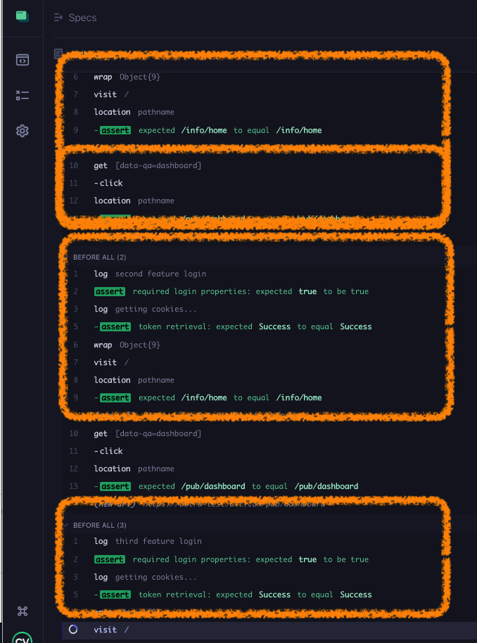 a feature.ts before() runs as many as there are features · Issue #747 · badeball/cypress ...