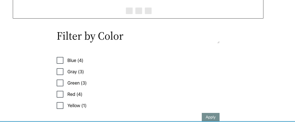 Filter Block Buttons appearing differently in the editor vs the front end · Issue #42591 ...