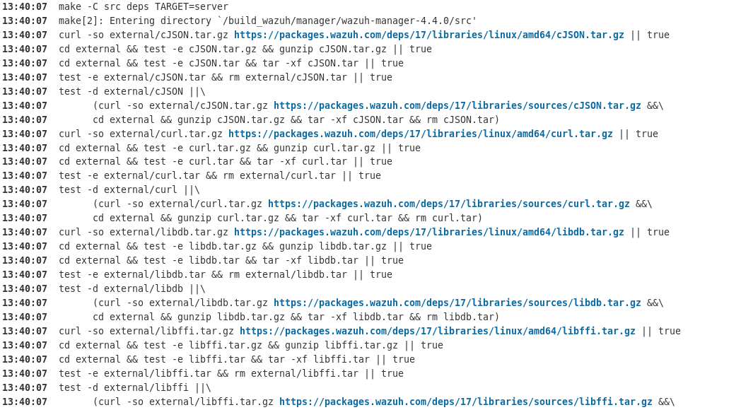 Qa Testing Compilation On Gentoo Linux · Issue 3086 · Wazuhwazuh Qa · Github