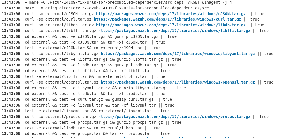 Qa Testing Compilation On Gentoo Linux · Issue 3086 · Wazuhwazuh Qa · Github 
