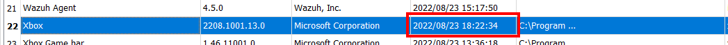 QA testing - Standardize time zone in InstallDate field in Windows ...