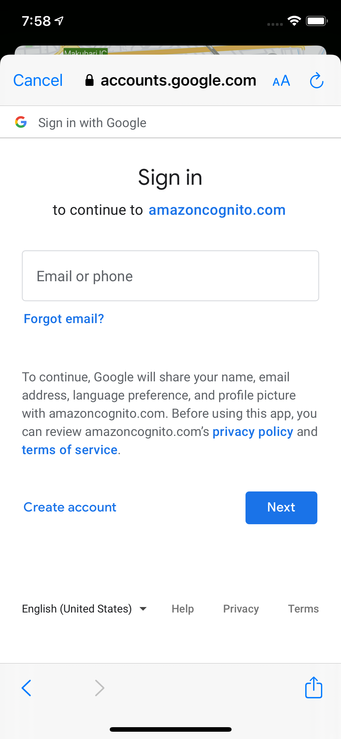 Unable select google accounts with preferPrivateSession on ...