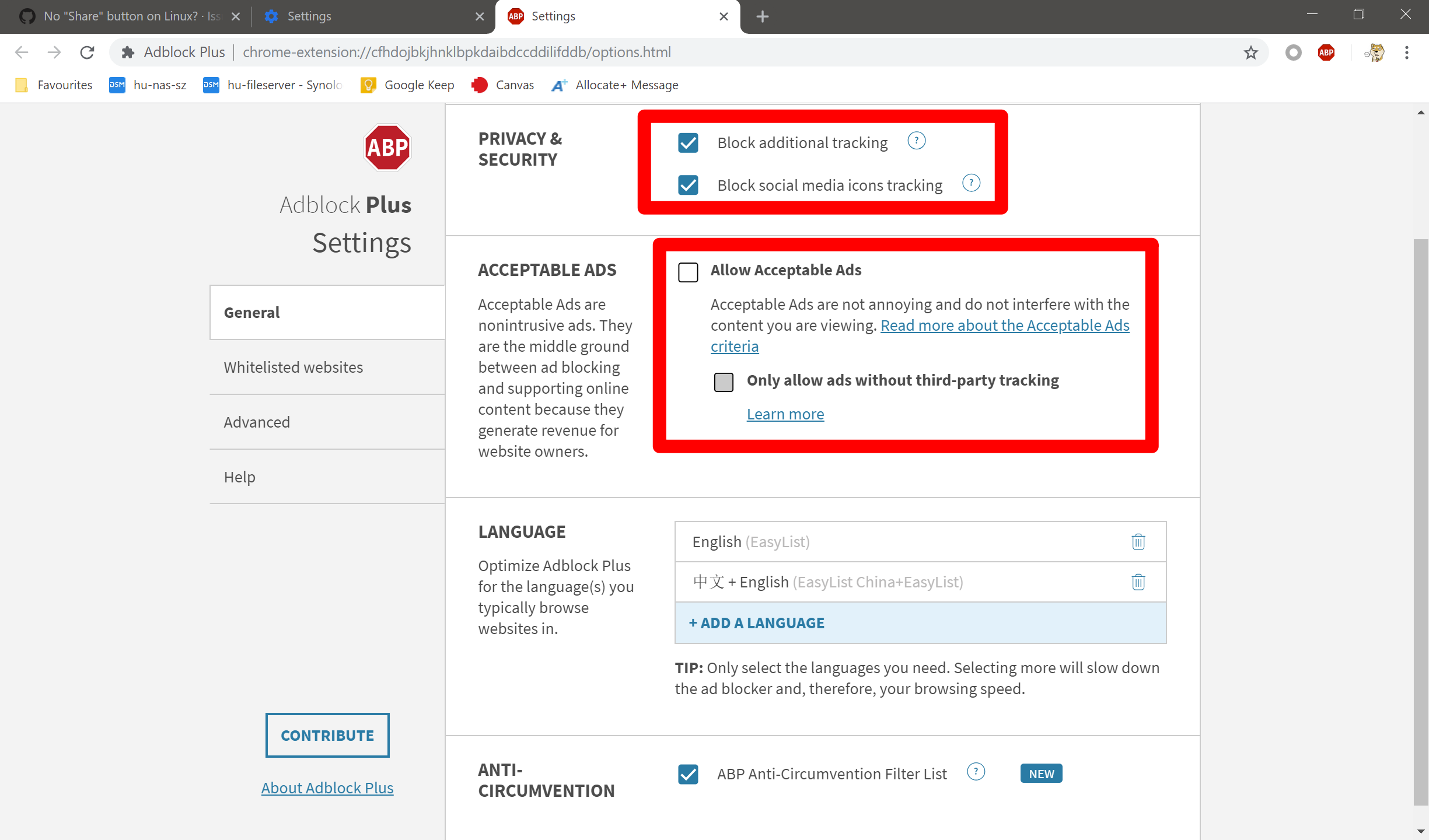 'Share' button is blocked by Ad Blocker · Issue #632 · filebrowser/filebrowser · GitHub