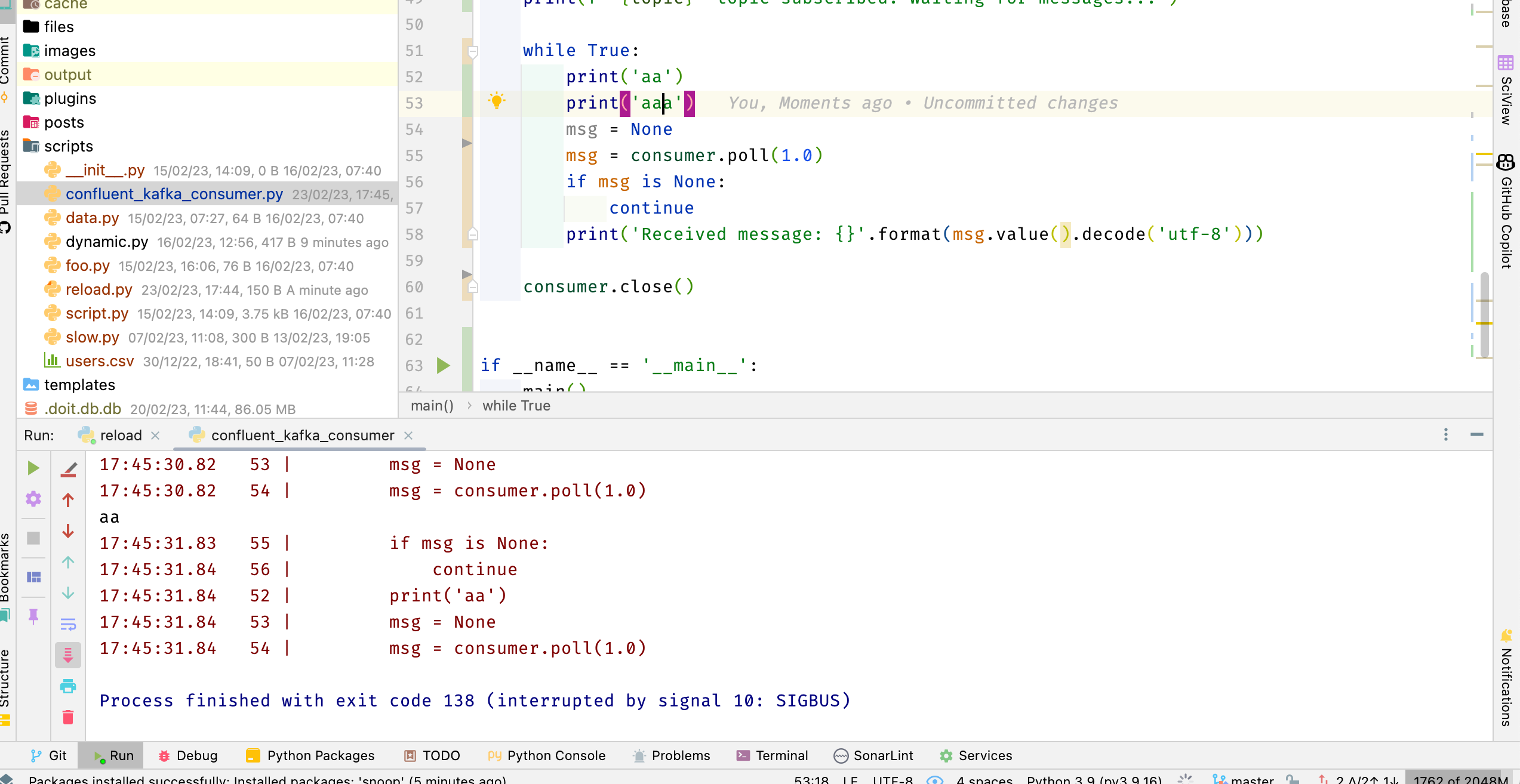 Reloadium crashes when using snoop · Issue #112 · reloadware/reloadium · GitHub