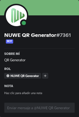 GitHub - AlbertoLinde/NUWE-DiscordQR: Week 3 - QR Generator with ...