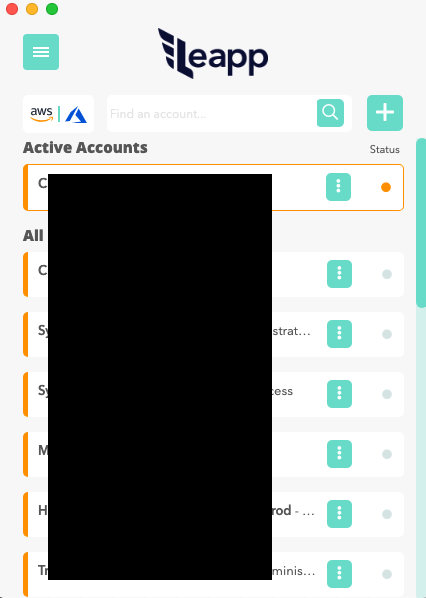 Not All AWS Accounts are showing for AWS SSO · Issue #57 · Noovolari/leapp · GitHub
