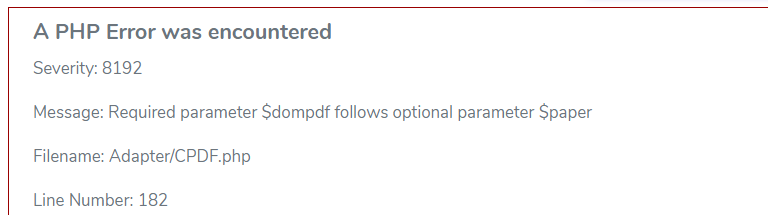 php8 still not supported · Issue #2490 · dompdf/dompdf · GitHub