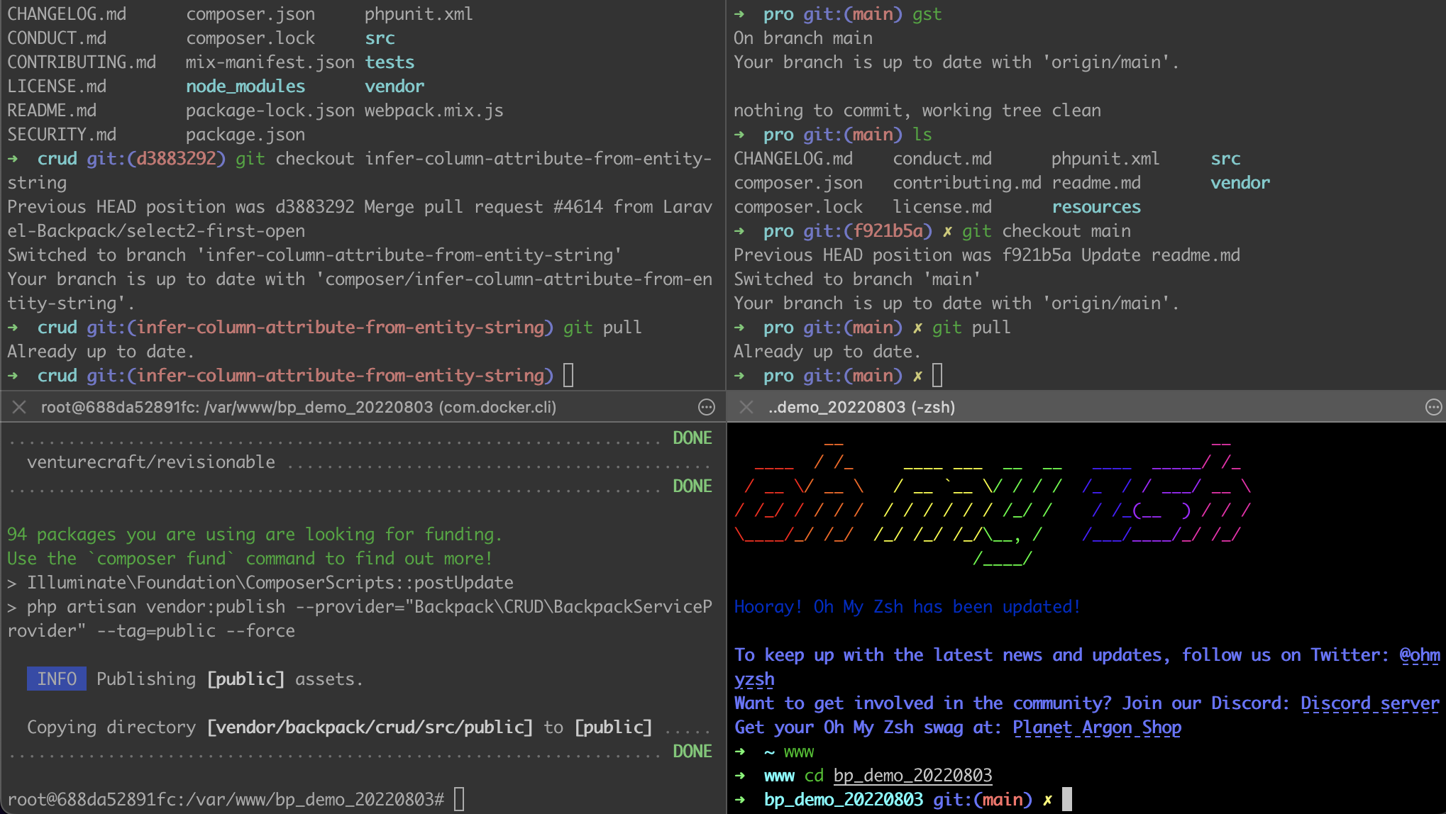 Infer attribute from entity string by pxpm · Pull Request #4621 · Laravel-Backpack/CRUD · GitHub