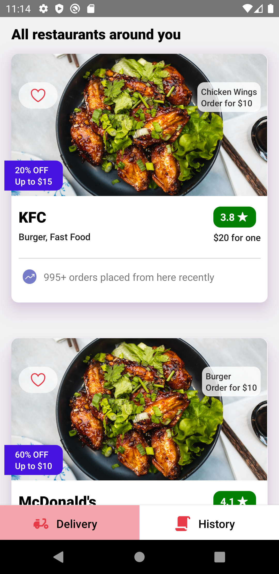 GitHub - iCodeWalker/zomato-clone: Zomato app clone using React Native