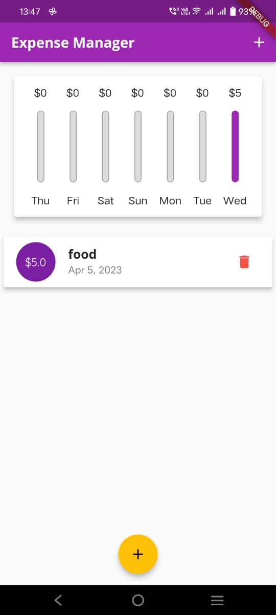GitHub - iCodeWalker/flutter_expensemanager: A flutter mobile app that tracks the expense of users.
