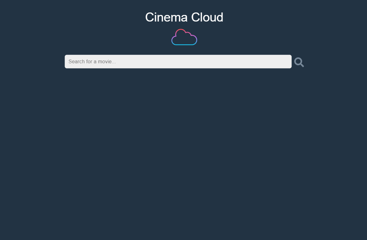 GitHub - kcheung3102/cinema-cloud: React Application that lets you ...