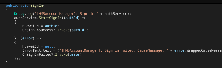 Account Demo Scene still not working · Issue #164 · EvilMindDevs/hms-unity-plugin · GitHub