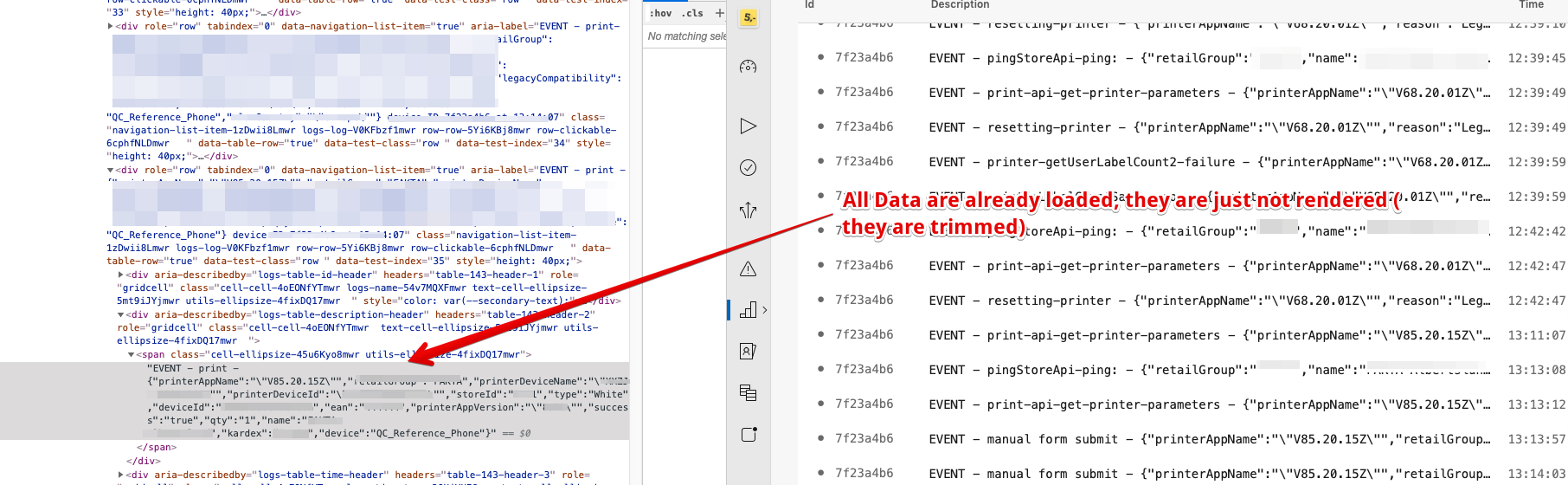 Analytics - LogFlow - Toggle to display logs, not in "trimmed / compact" way · Issue #1482 ...
