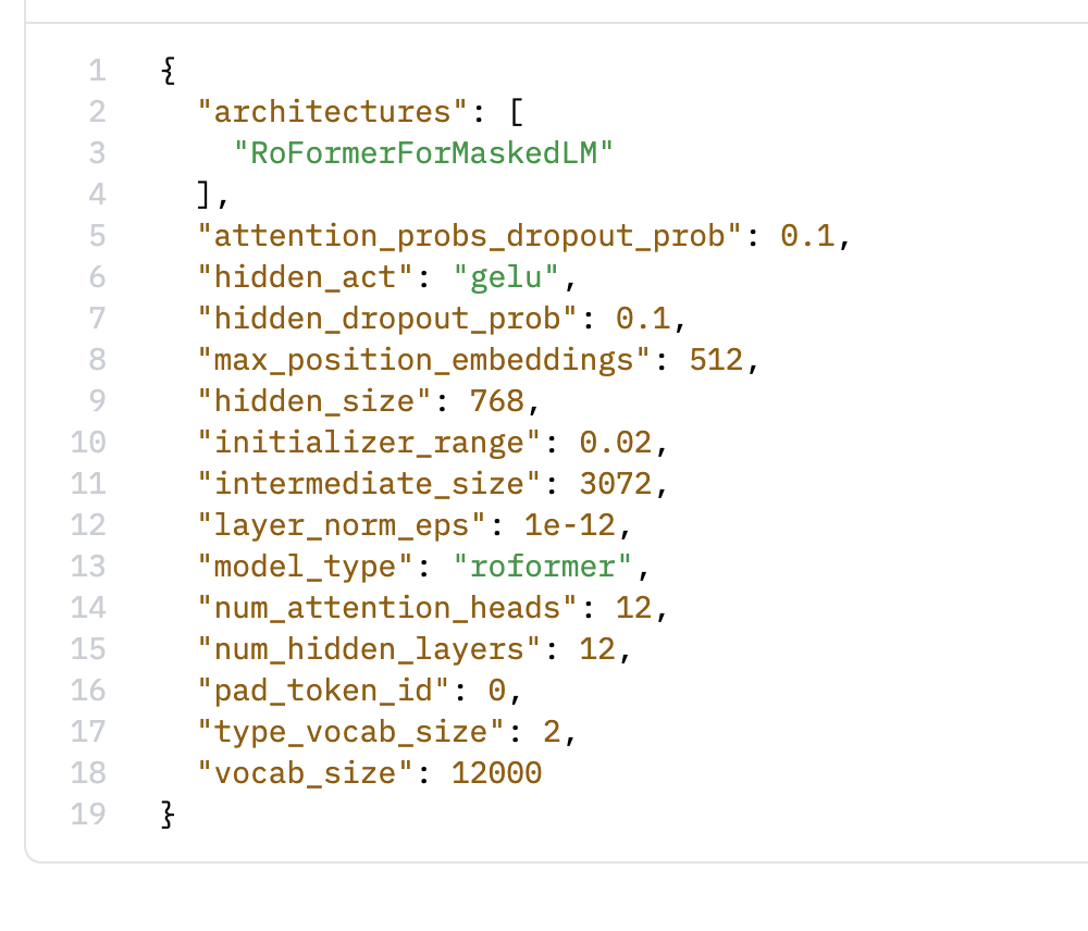 Huggingface代码最大序列长度问题 · Issue #9 · JunnYu/RoFormer_pytorch · GitHub