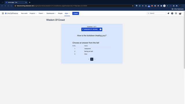 JIRA's Wisdom of Crowd | Devpost