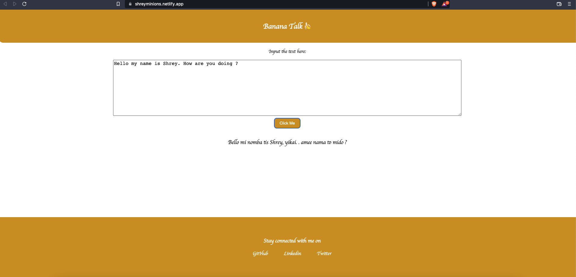 GitHub - Shrey-Tyagi/Banana