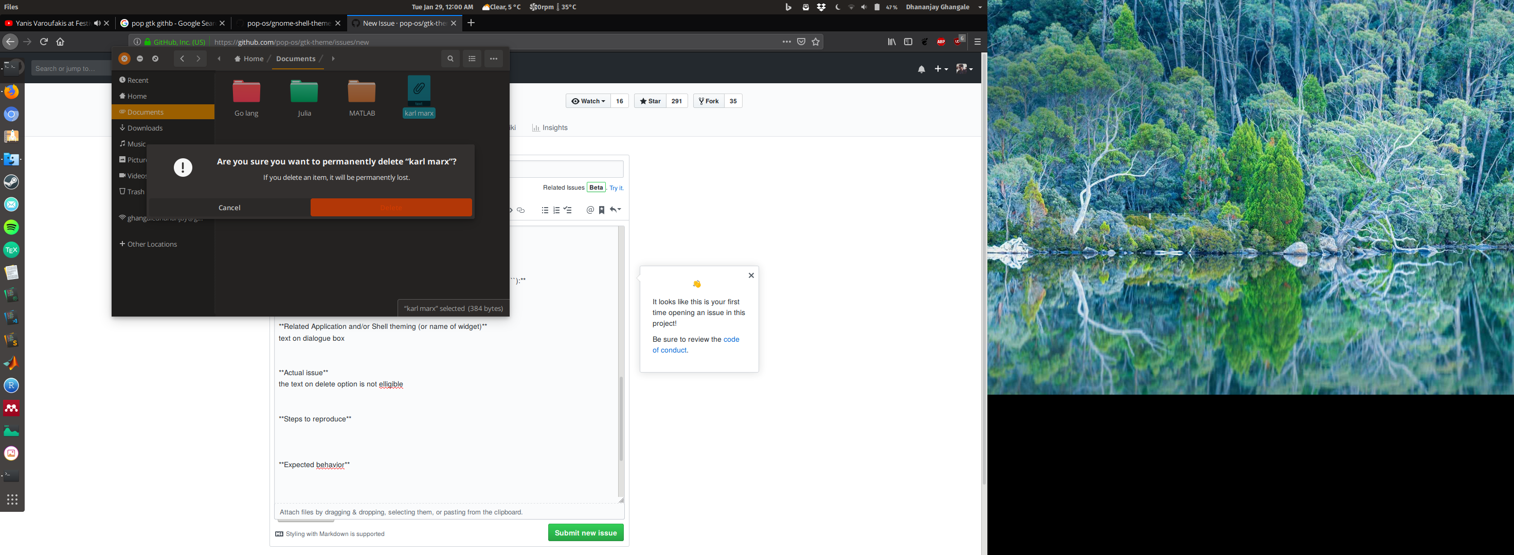 Delete button text problem · Issue #267 · pop-os/gtk-theme · GitHub