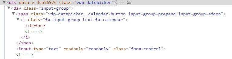 Bootstrap 4 Beta3 (almost final) · Issue #387 · charliekassel/vuejs-datepicker · GitHub
