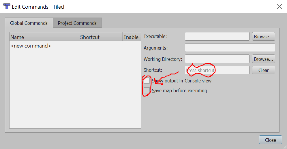 Segmentation Fault In Command Editor Menu · Issue 2914 · Mapeditor