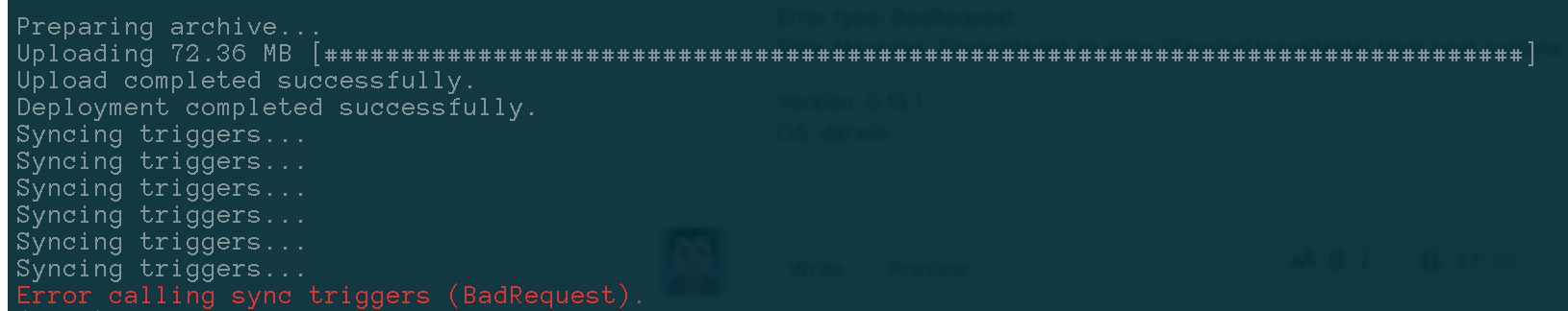 Failed to deploy Python project · Issue #923 · microsoft/vscode-azurefunctions · GitHub
