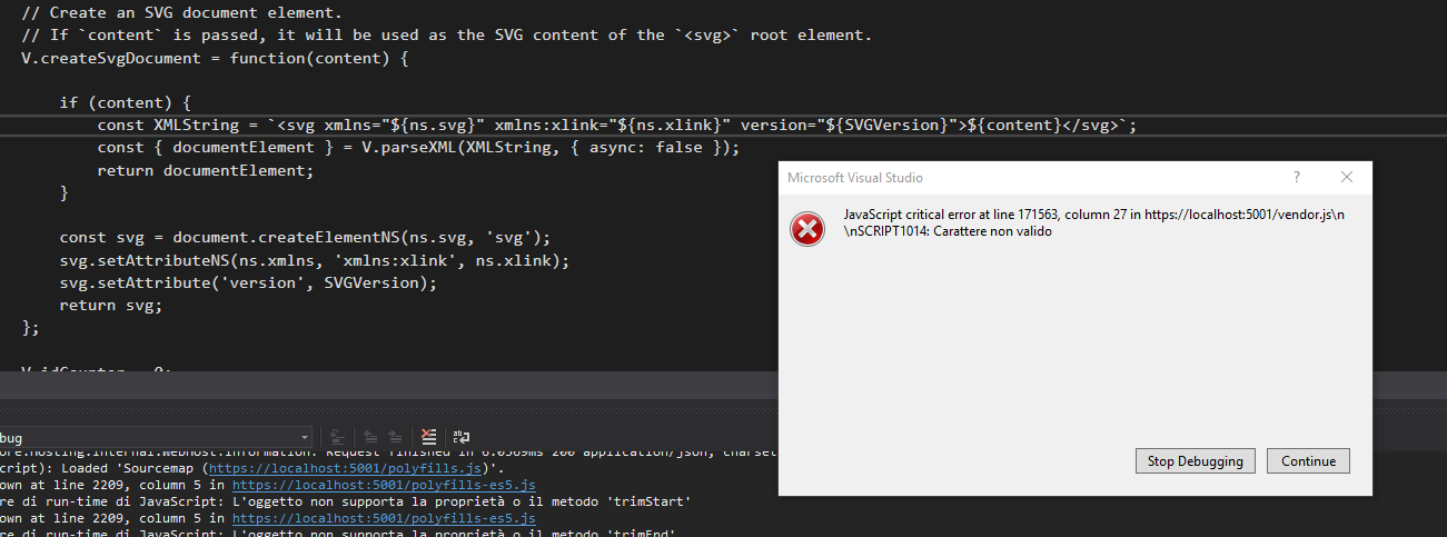 Error in generated files for production using jointjs in IE11. · Issue #15233 · angular/angular ...