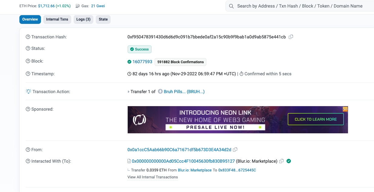 blur marketplace missing data in 2022-11-11、29 ，2022-10-25 · Issue #438 · footprintanalytics ...