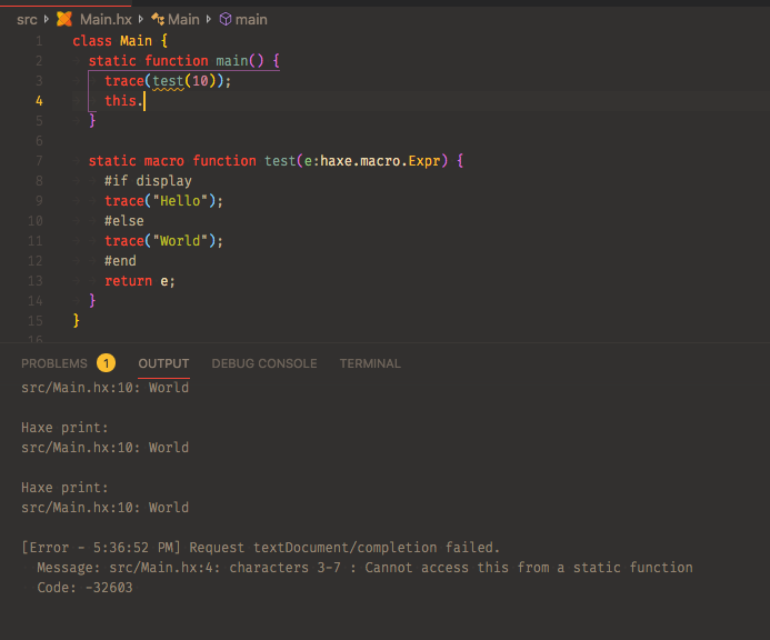 Compilation with -D display ? · Issue #245 · vshaxe/vshaxe · GitHub