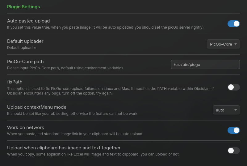 Obsidian 里无法上传图片,picgo 的错误提示为 image not found in clipboard · Issue #137 · PicGo/PicGo-Core · GitHub