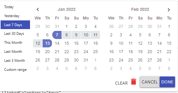 Component Calendar · Issue 13004 · Primefacesprimeng · Github 