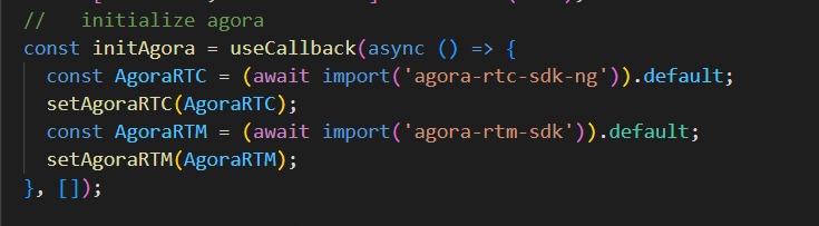Use agora-rtm-sdk in Next.js · Issue #203 · AgoraIO/RTM · GitHub