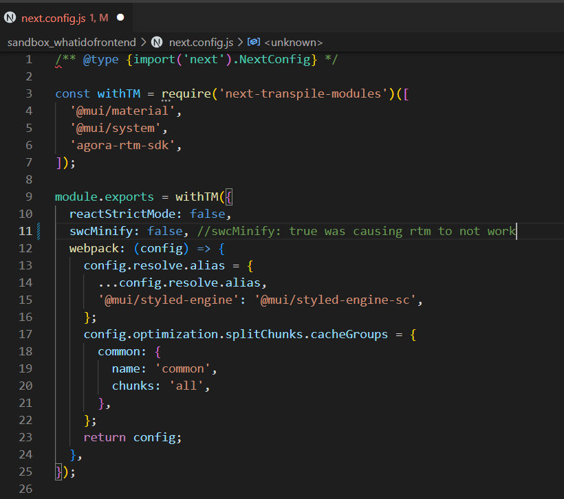 Use agora-rtm-sdk in Next.js · Issue #203 · AgoraIO/RTM · GitHub
